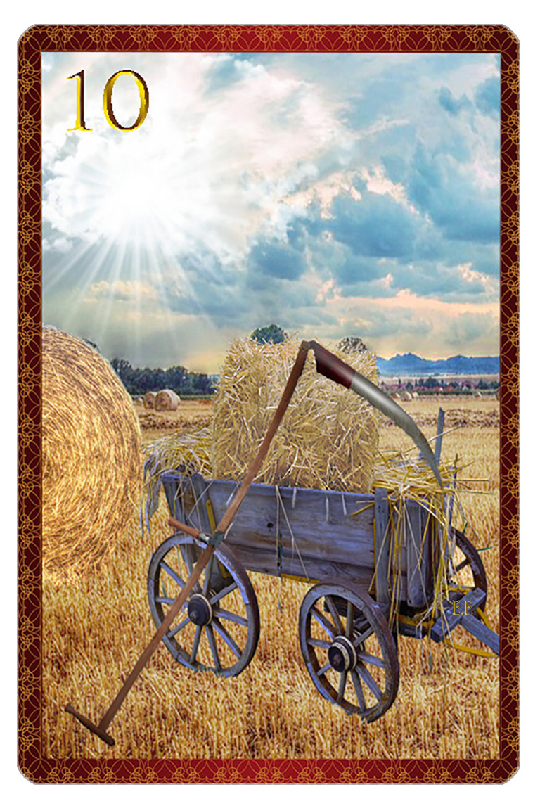 Die Sense - Gefahr oder hilfreich - Kartenlegen Beratung